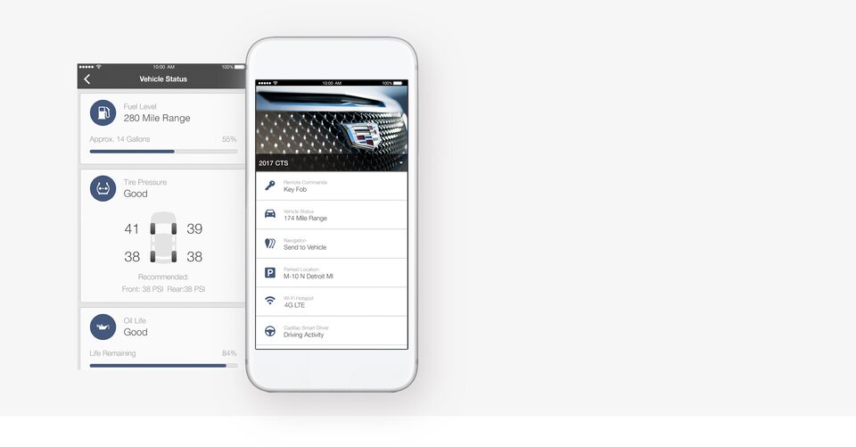 Application myCadillac - iOS & Android | Cadillac Canada