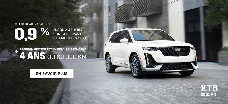 Cadillac Canada | Berlines, VUS & Multisegments De Luxe